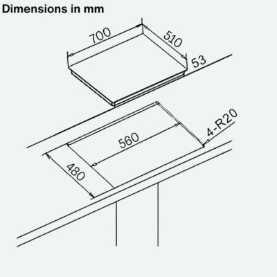 PM704I Induction Cooker Hob - Newmatic Kitchen Appliances